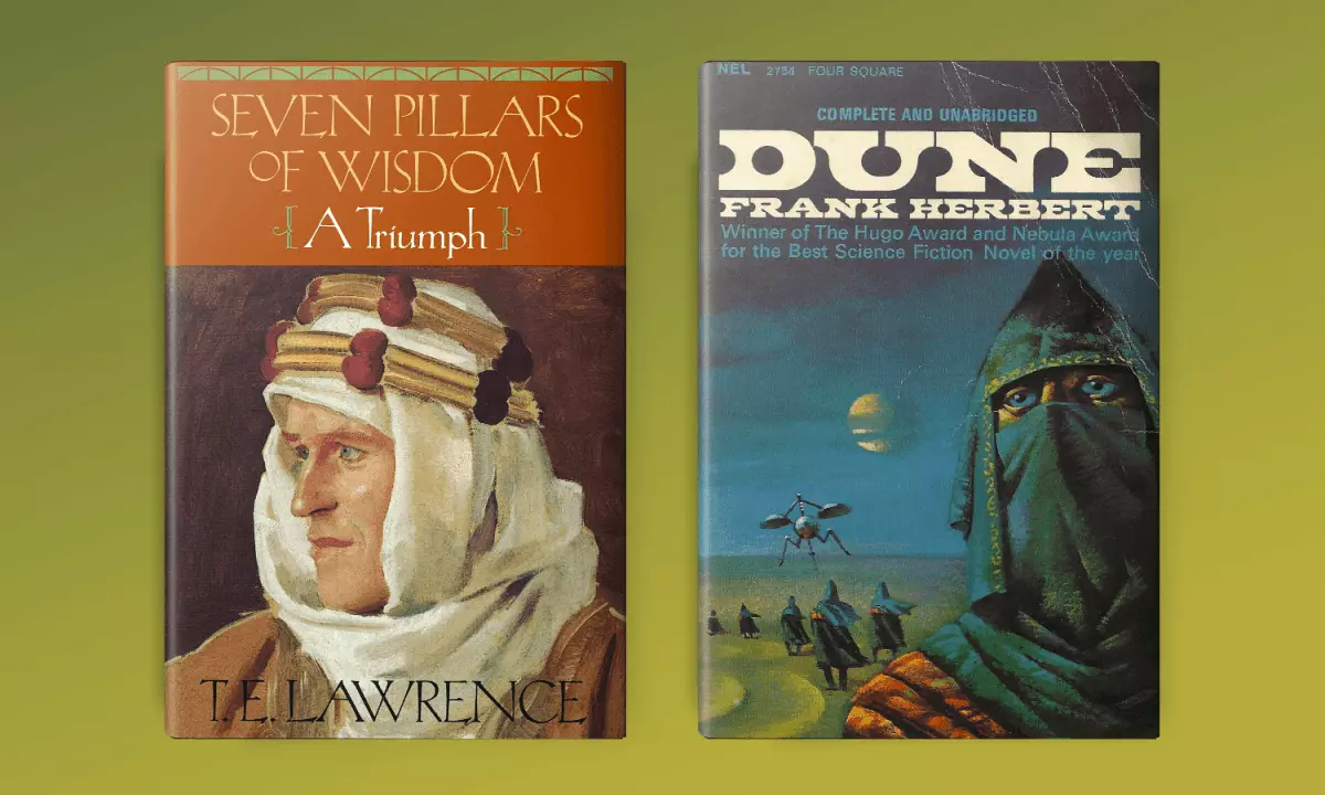 Lawrence ntawm Arabia, Paul Atreides, thiab cov cag ntawm Frank Herbert's Dune