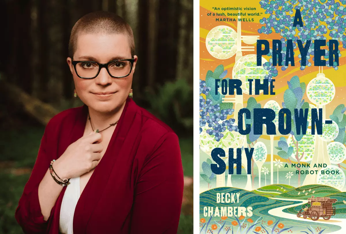 Tee en simpatie (en robotte): onthul Becky Chambers se A Prayer for the Crown-Shy
