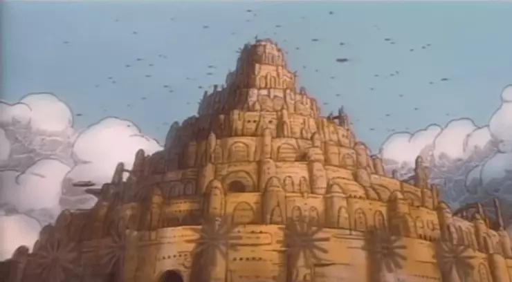 Замъкът в небето на Studio Ghibli