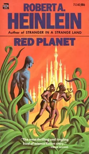 La primera incursión marciana de Robert A. Heinlein: el planeta rojo