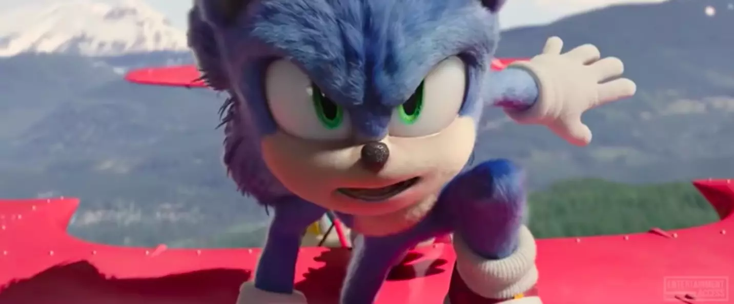 Ing Trailer kanggo Sonic the Hedgehog 2, Sonic Ketemu Pertandhingan ing Idris Elba