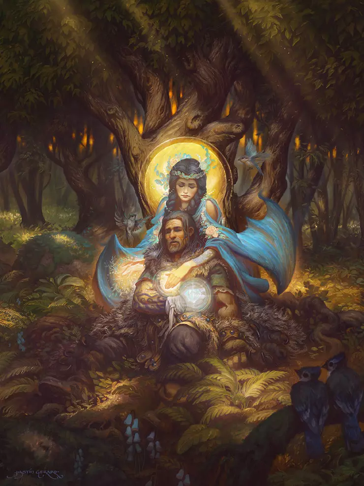 Os Balrogs Têm Asas? Artista Justin Gerard em Tolkien e ilustração Golden Age 10258_9
