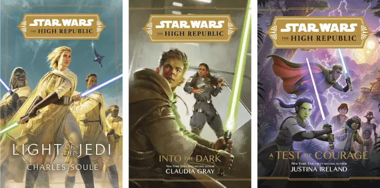 Okładki książek Star Wars: The High Republic