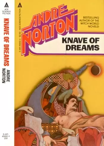 Gly van wêreld na wêreld in Andre Norton se Knave of Dreams