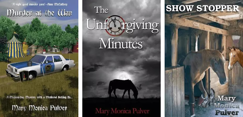 Hästar, mord och SCA: Mary Monica Pulvers Price och Brichter-romaner