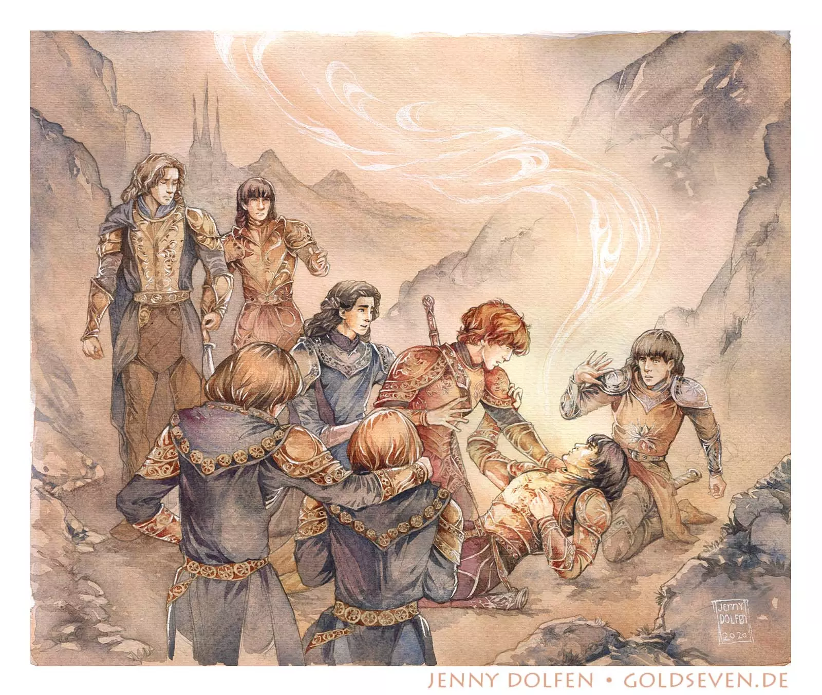 Meneroka Orang-orang Middle-earth: Fëanor, Ketua Artificer dan Doomsman of the Noldor (Bahagian 4) 10445_1