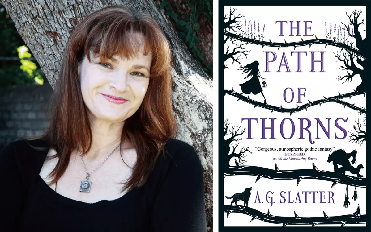 Dark Magic and Twisted Family Secrets: Revealing The Path of Thorns af A.G. Slatter
