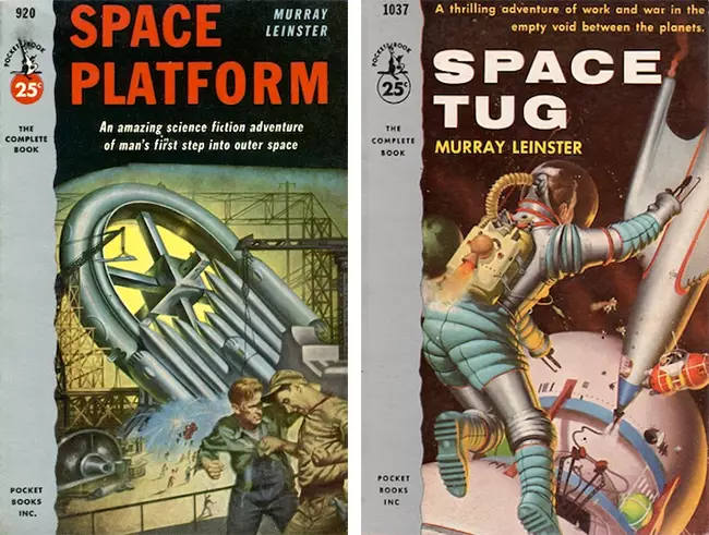 Nola gertatu zitekeen Space Race: Space Platform eta Space Tug Murray Leinster-en eskutik