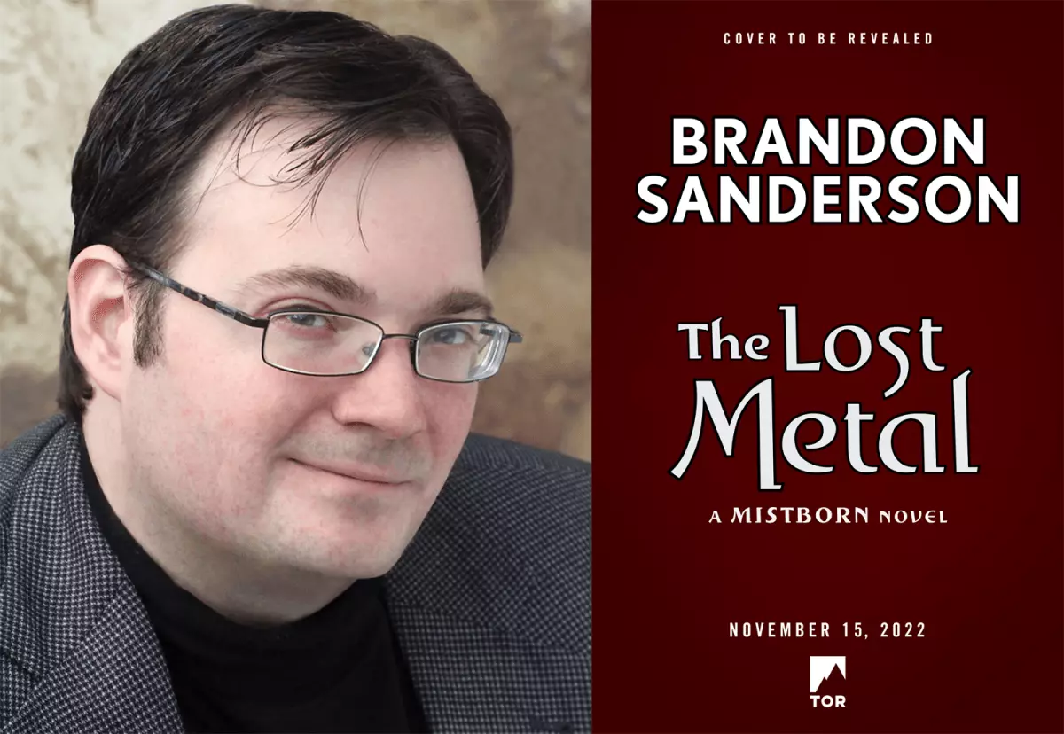 Kulengeza The Lost Metal, Novel Mistborn Wochokera kwa Brandon Sanderson