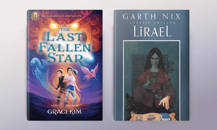 The Last Fallen Star ໂດຍ Graci Kim ແລະ Lirael ໂດຍ Garth Nix