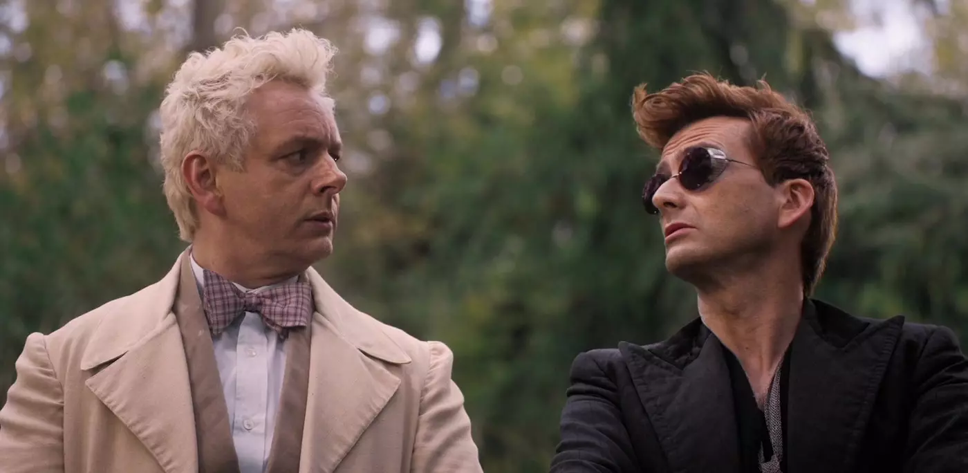 David Tennant og Michael Sheen endurtaka hlutverk fyrir nýja Good Omens hljóðbók