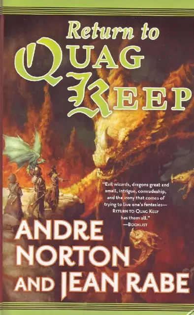 Kunlabora Penado: la Reveno de Andre Norton al Quag Keep