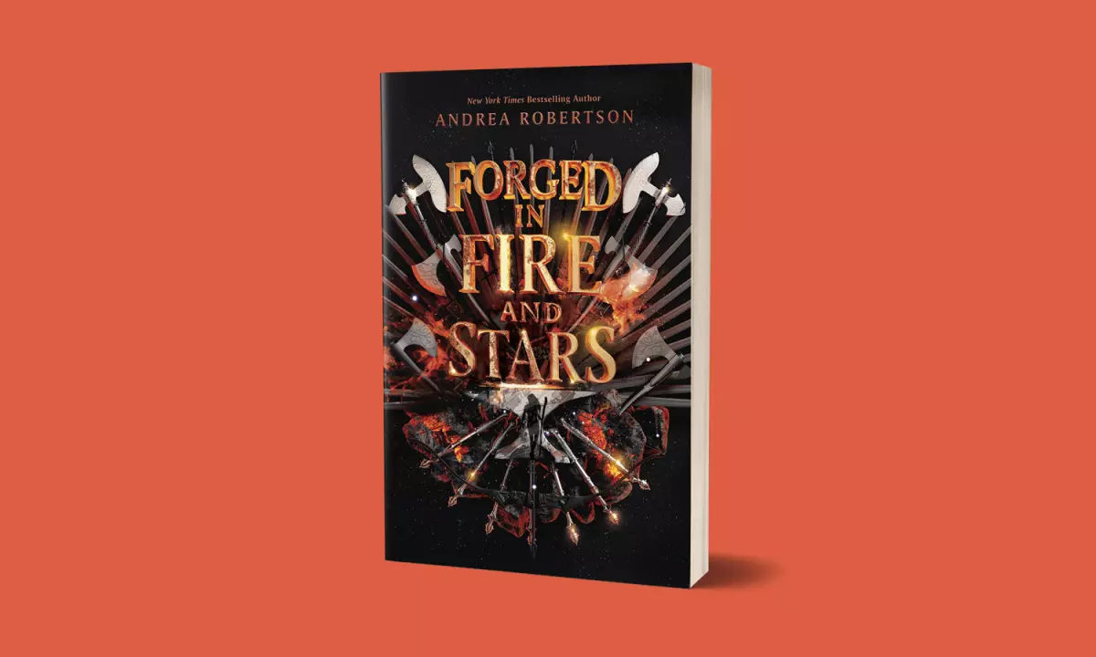 Les et utdrag fra Andrea Robertsons Forged in Fire and Stars