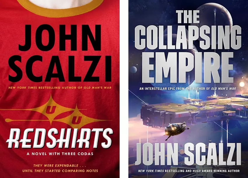 I-download ang Mga Redshirt ni John Scalzi Sa wala pa ang Marso 21…Unya Balik Alang sa Nahugno nga Imperyo sa Abril 1!