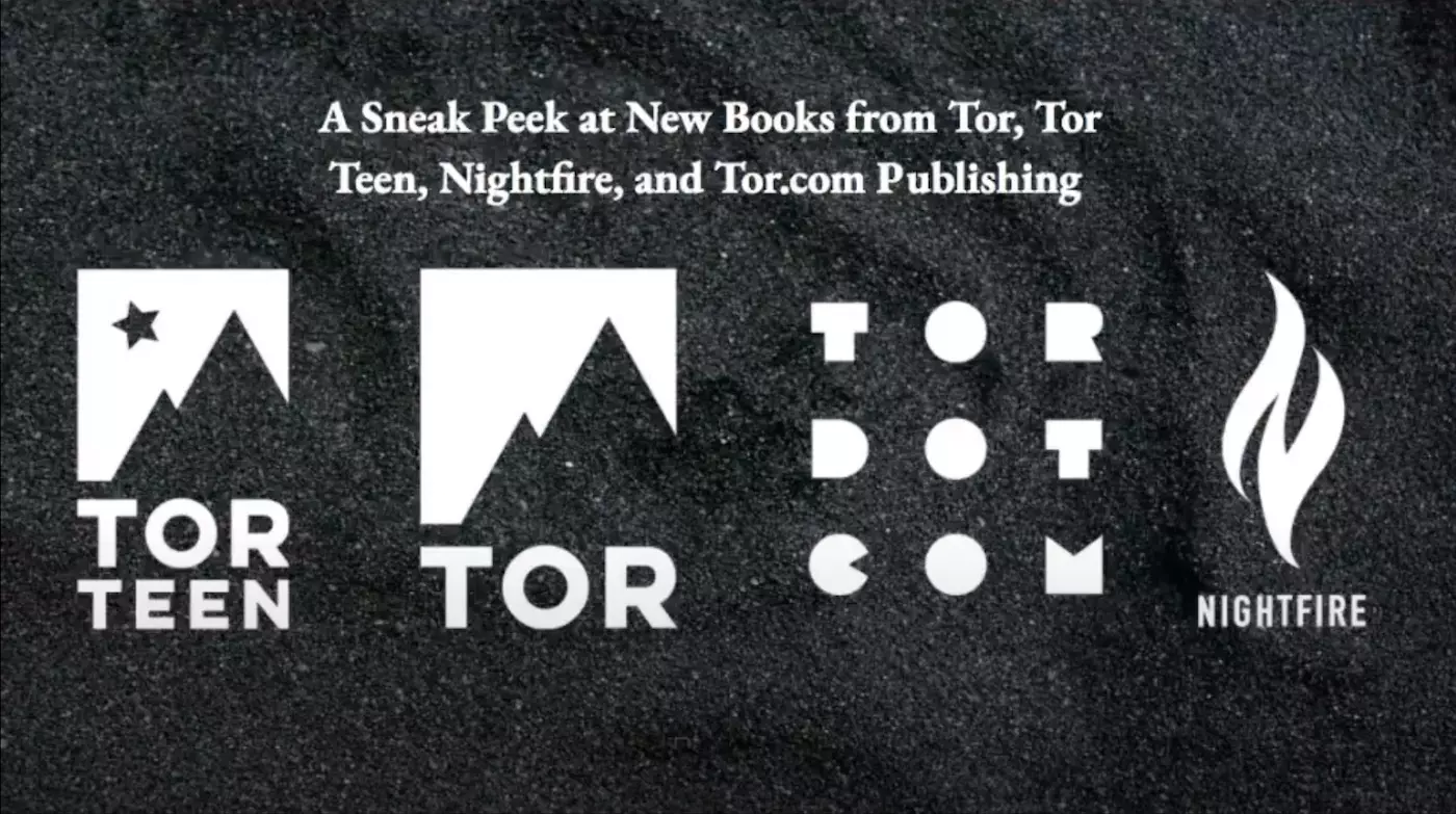 Die nuutste van Tor Books, Tor Teen, Tor.com Publishing, en Nightfire by SDCC!