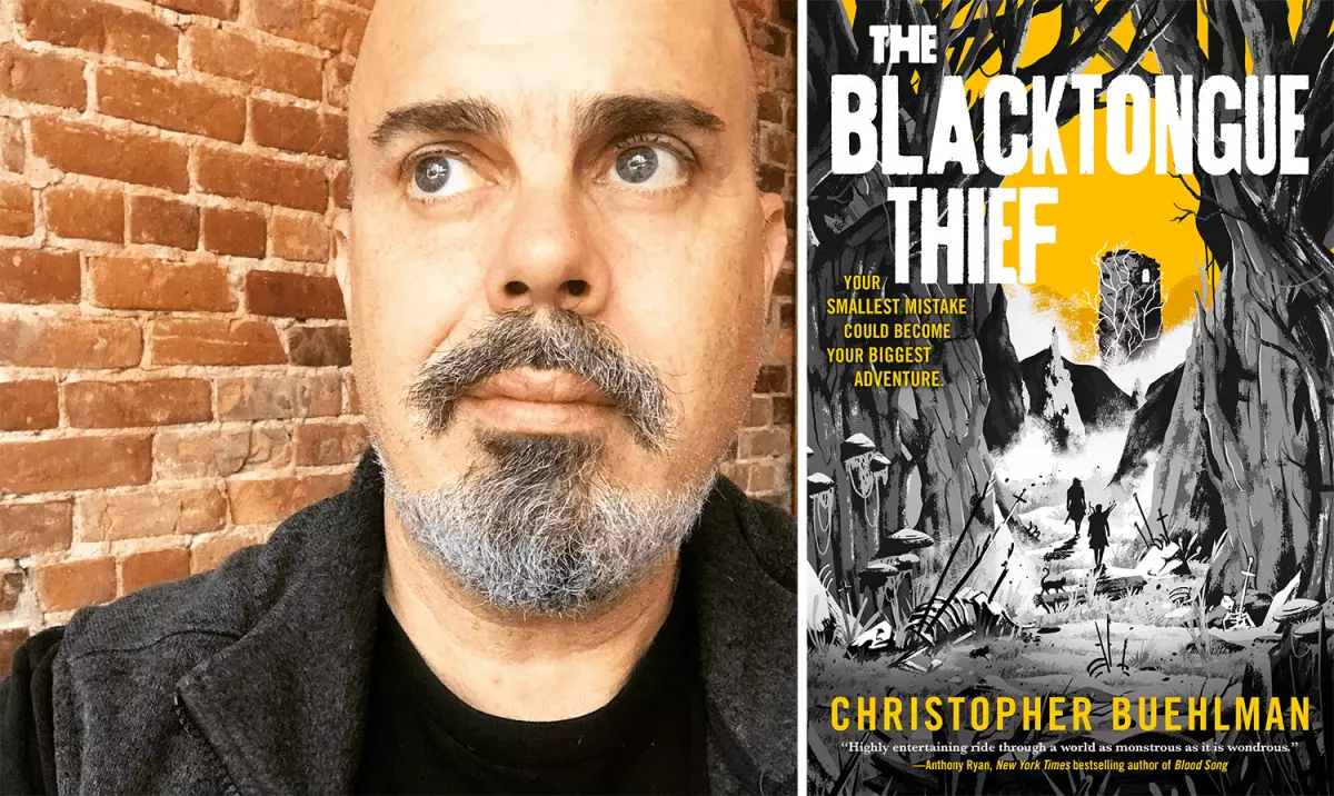 Revelant The Blacktongue Thief, una aventura fantàstica de l'autor Christopher Buehlman