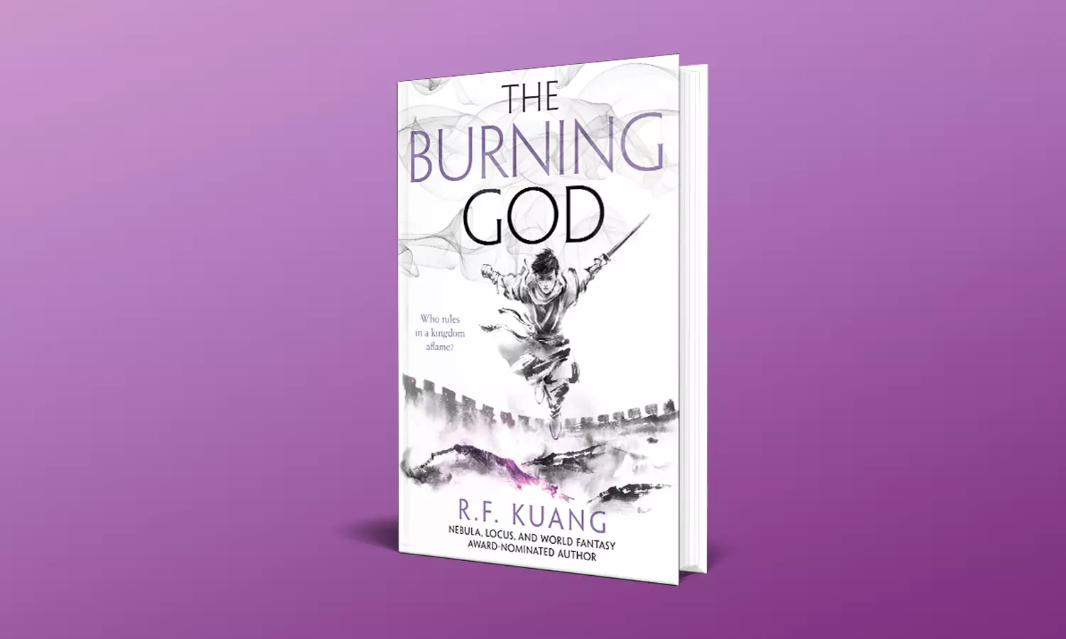 Legu Eltiraĵon El La Brulanta Dio, la Konkludo al R.F. La Papava Milito-Trilogio de Kuang