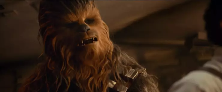 Star Wars The Rise of Skywalker ແຜນການປີ້ນກັບກັນ whiplash Rey Ben Chewbacca