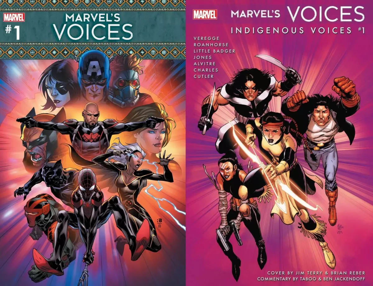 เสริมพลังฮีโร่และผู้สร้างพื้นเมืองด้วยเสียงของ Marvel: Indigenous Voices #1