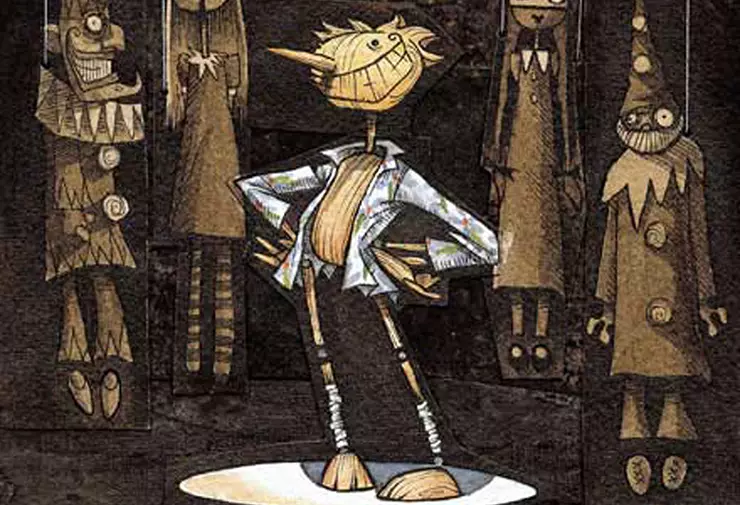 Guillermo del Toro wis nglumpukake pemain sing nggumunake kanggo Pinocchio