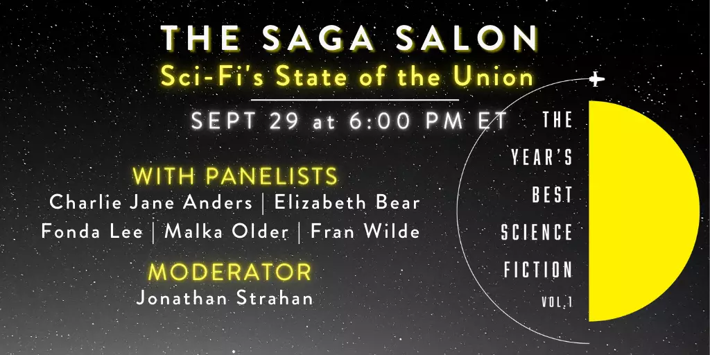 Saga Press célébrera la meilleure science-fiction de l'année avec un événement spécial