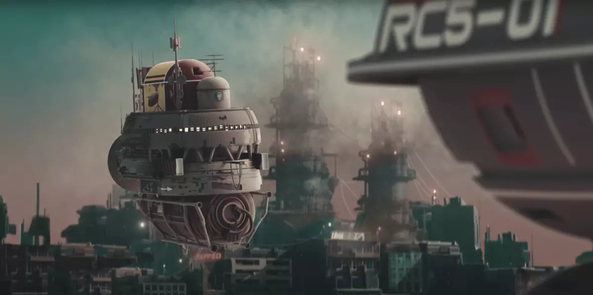 Floaters je simpatičan animirani film o dva svađajuća svemirska broda