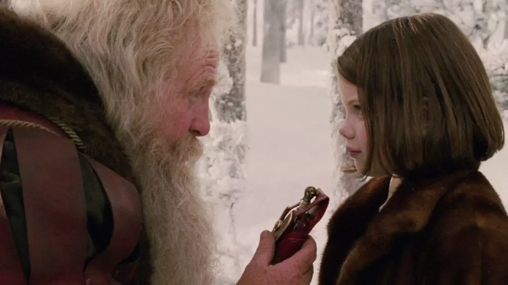 Ëmmer Wanter, awer ni Chrëschtdag: Santa Claus zu Narnia
