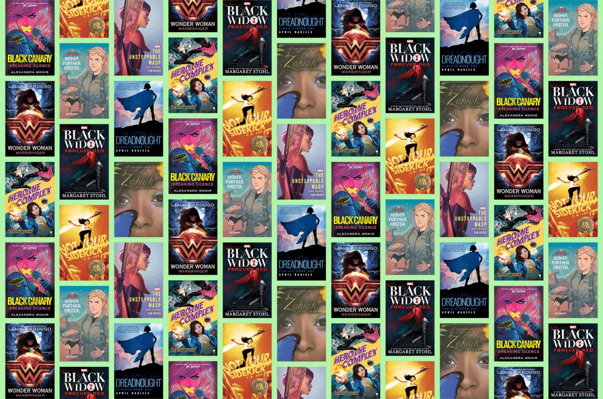 महिला सुपरहीरोको बारेमा आठ अचम्मका उपन्यासहरू