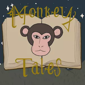 بندر کی کہانیاں ہوپ پنک پوڈ کاسٹ سکون مانکی مین پروڈکشن سنیں۔