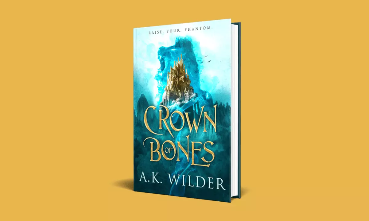 Liest en Auszuch aus Crown of Bones