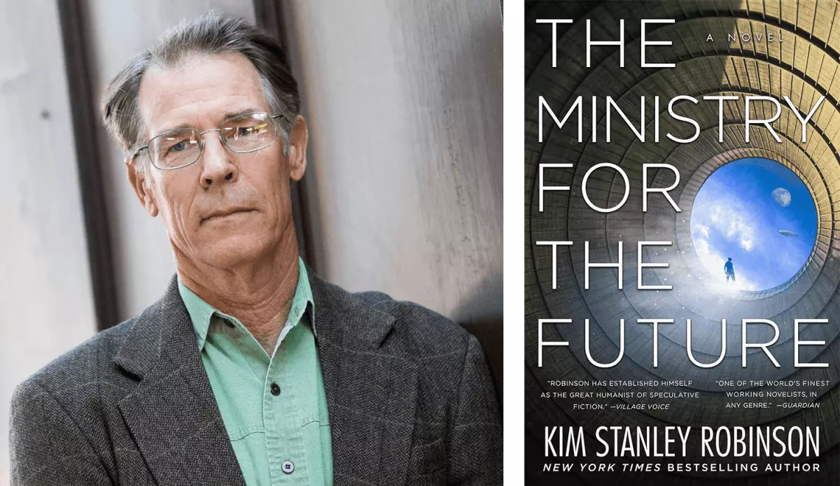किम स्टेनली रॉबिन्सन अपने अगले उपन्यास, द मिनिस्ट्री फॉर द फ्यूचर पर
