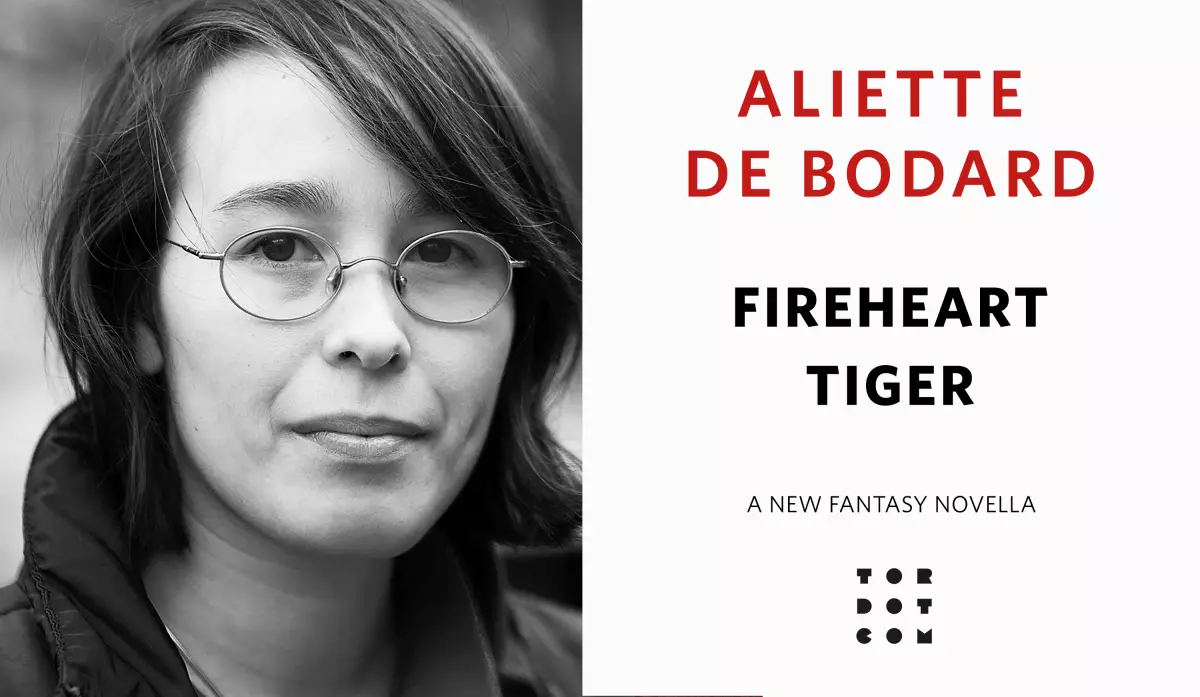 Tulekahjud, mida me toidame: kirjastus Tordotcom omandab Aliette de Bodardi tulesüdame tiigri