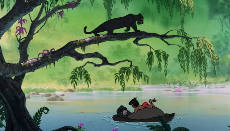 Jungle Book ၏ Bagheera ကဲ့သို့ 