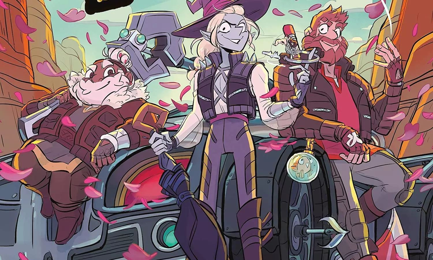 The Adventure Zone: Petals to the Metal Races Into the plot