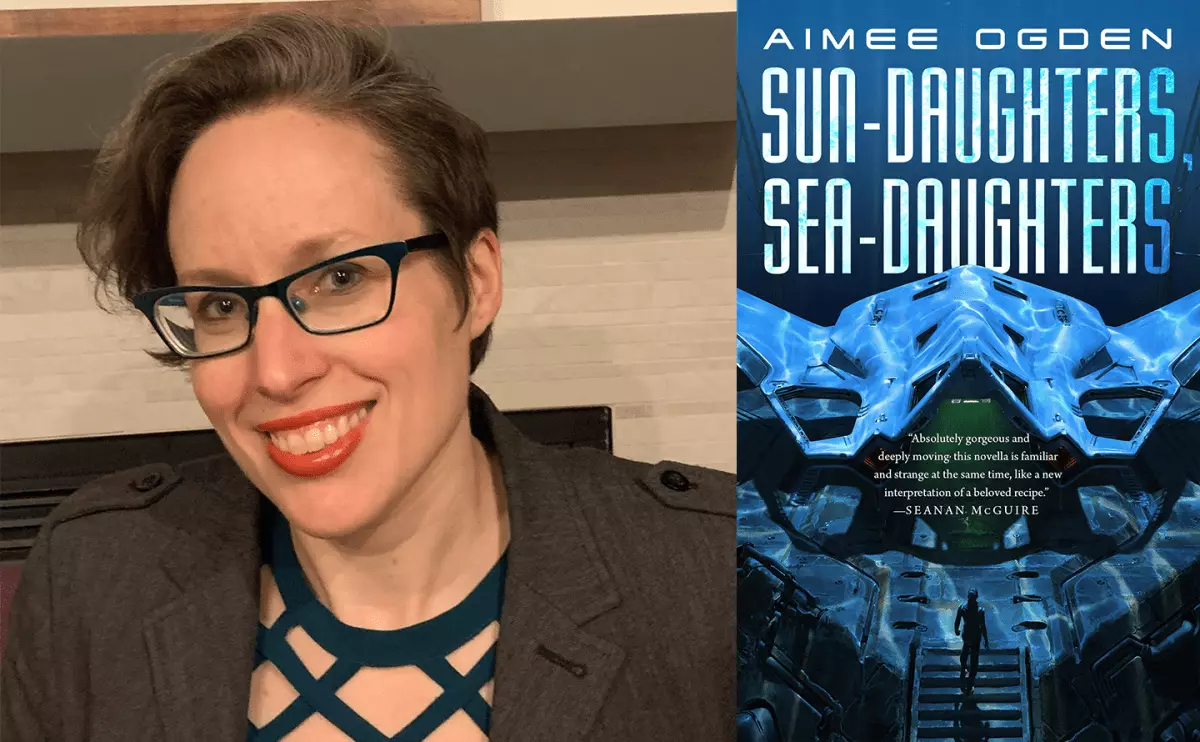 Плови во галаксијата со Sun-Daughters, Sea-Daughters, дебитантската новела од Aimee Ogden