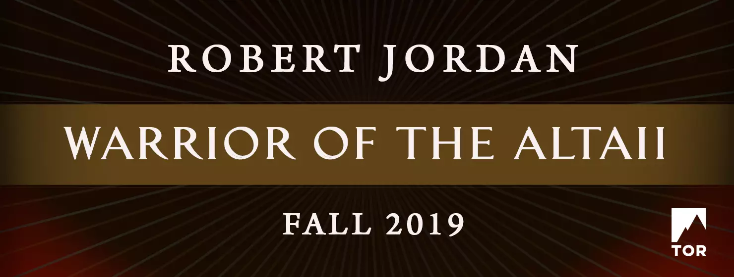 Novel munggaran Robert Jordan anu henteu kantos ditingali asalna tina Buku Tor dina taun 2019
