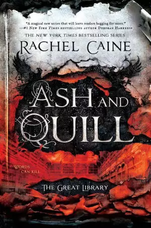 Reading Ash and Quill: Llyfr 3 o'r Llyfrgell Fawr gan Rachel Caine