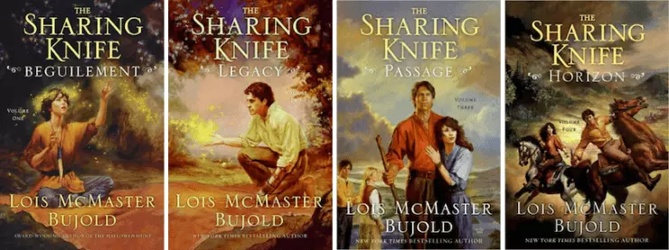 A mestura perfecta de aventura e romance en The Sharing Knife: Beguilement de Lois McMaster Bujold 12687_1