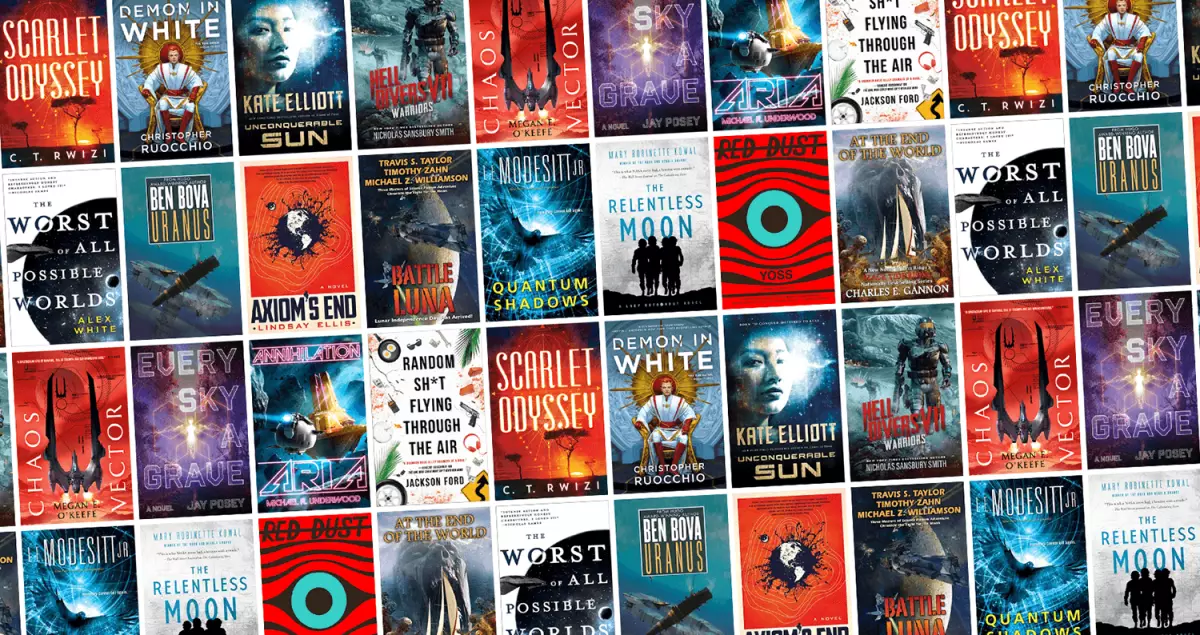 Alle de nye science fiction-bøger ankommer i juli!