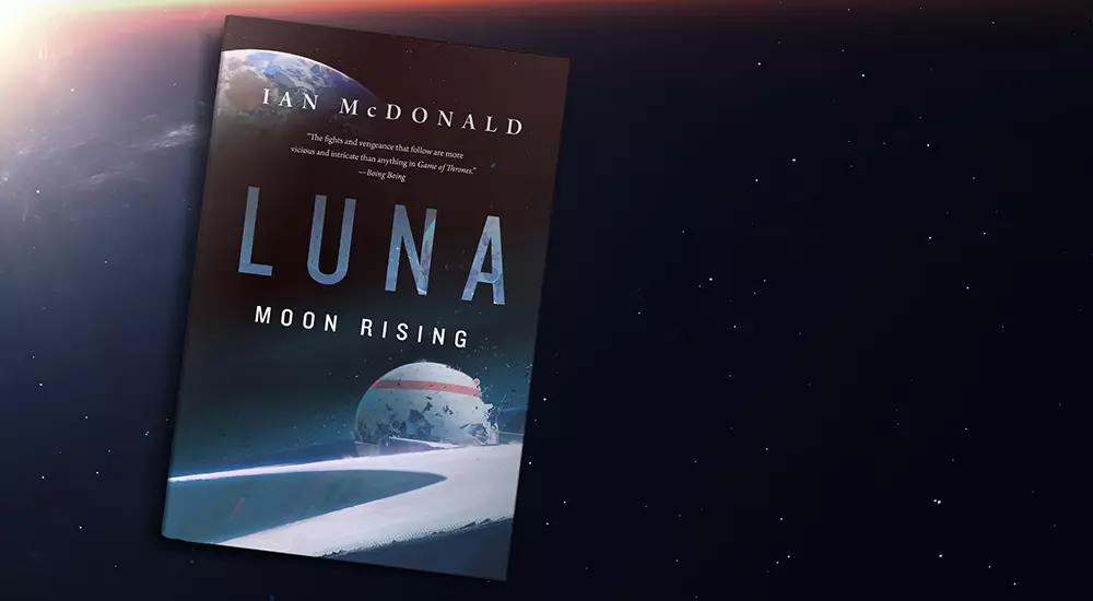 Fanapahan-kevitra mihozongozona: Luna: Moon Rising nataon'i Ian McDonald