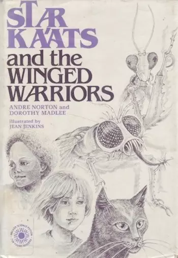 Avslutter serien i Andre Nortons Star Ka'ats and the Winged Warriors