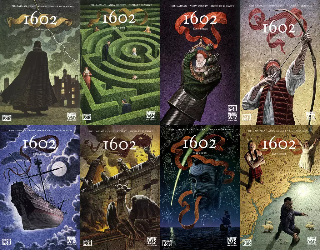 Marvel TV Adatsitsa Marvel 1602 Pitch ya Neil Gaiman