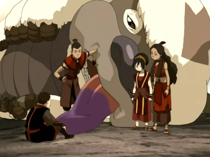 Avatar: The Last Airbender ، Appa ، The Painted Lady