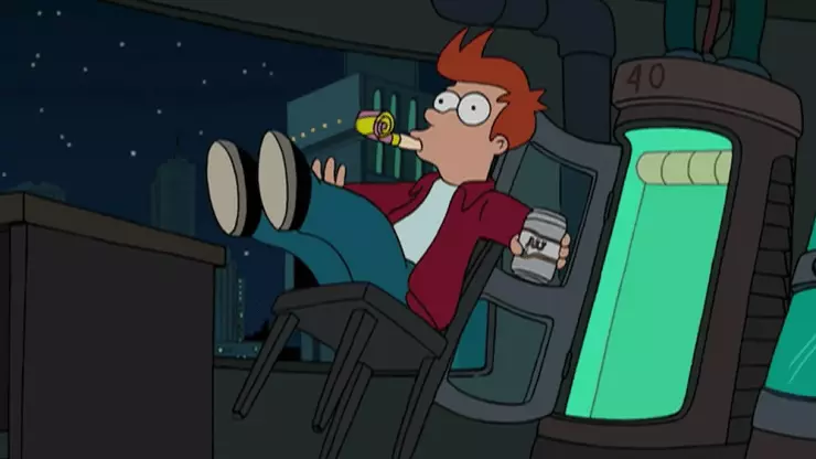 vržena do vesmíru Futurama