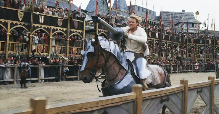Povestea unui cavaler este cel mai bun film medieval (nu, într-adevăr)