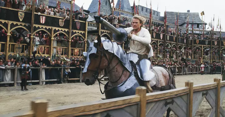 A Knight's Tale ass dee beschte mëttelalterleche Film (Nee, wierklech)