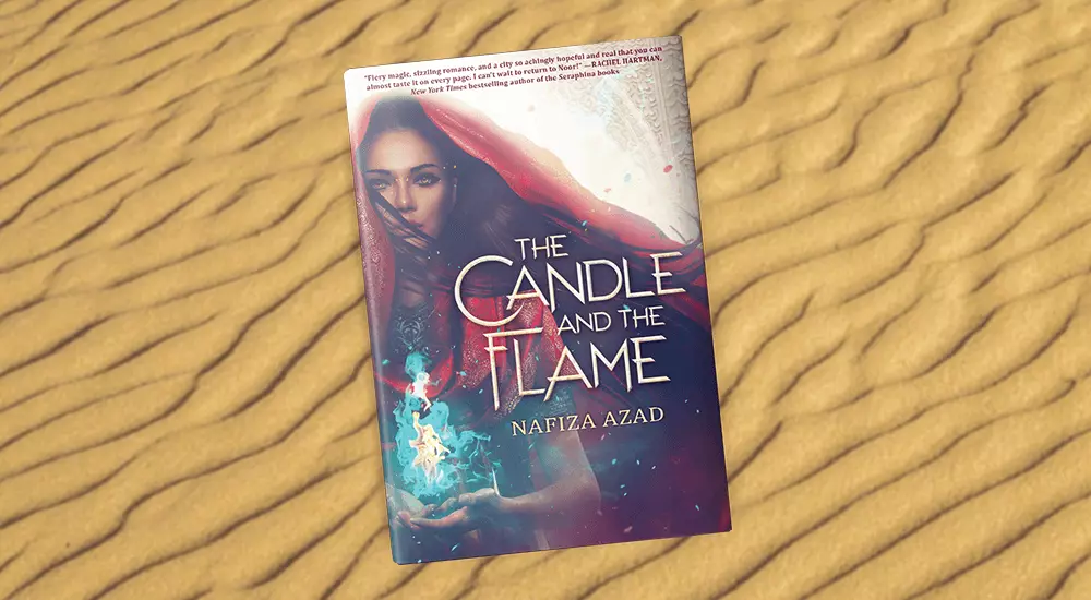 Coração em chamas: a vela e a chama de Nafiza Azad