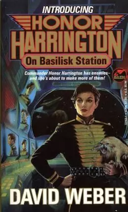 Sail into the Honorverse: On Basilisk Station eftir David Weber