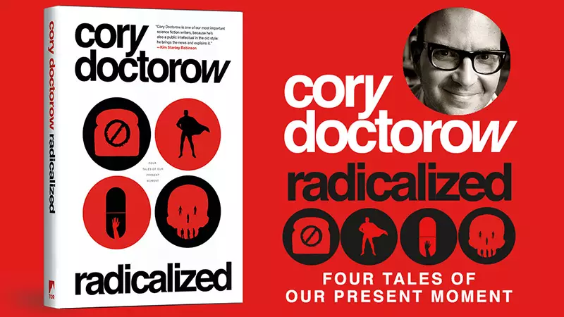 Gweler Cory Doctorow ar Daith am Radicalized!