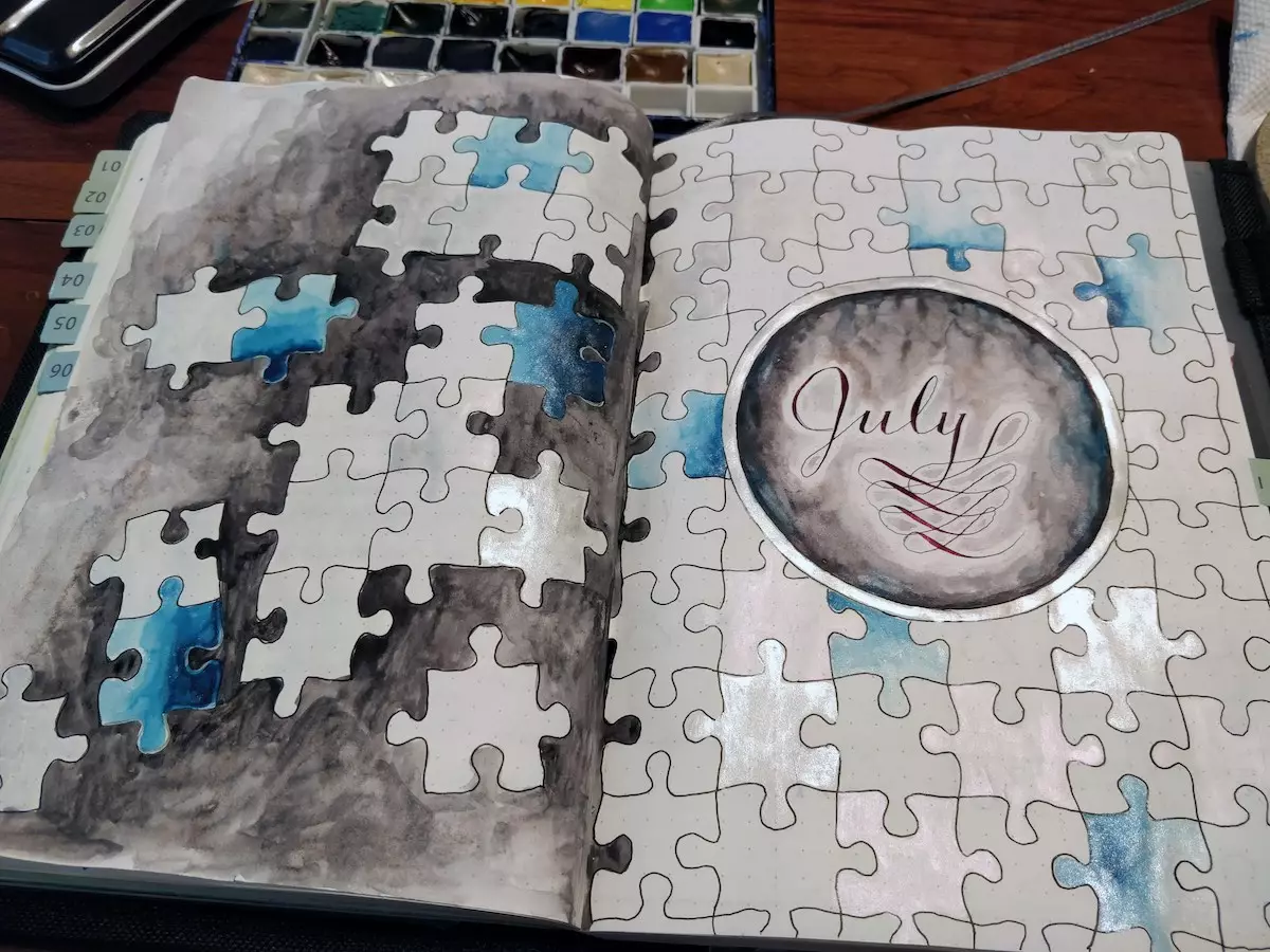 Halt Äre Fantasy Roman organiséiert mat engem Bullet Journal 13248_7